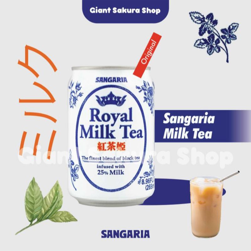 Jual Sangaria Royal Milk Tea / minuman jepang / minuman ringan import / teh susu jepang | Shopee ...