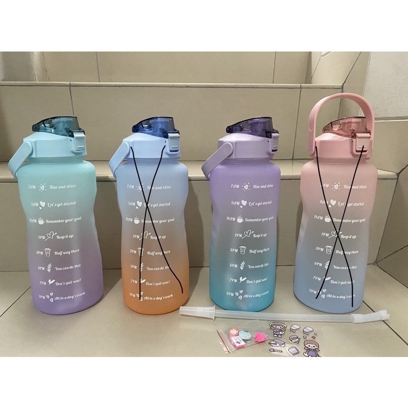 Jual botol motivasi 2L | Shopee Indonesia