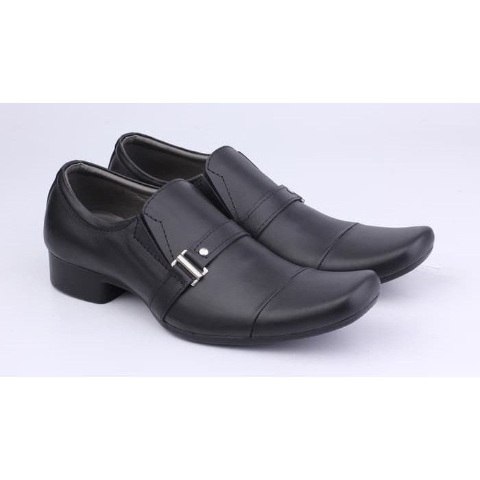 Jual Sepatu Pantofel Pria Bahan Kulit Trendy Nyaman dan Ringan | Shopee ...