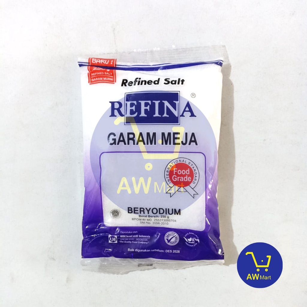 Jual GARAM REFINA 250GR | Shopee Indonesia