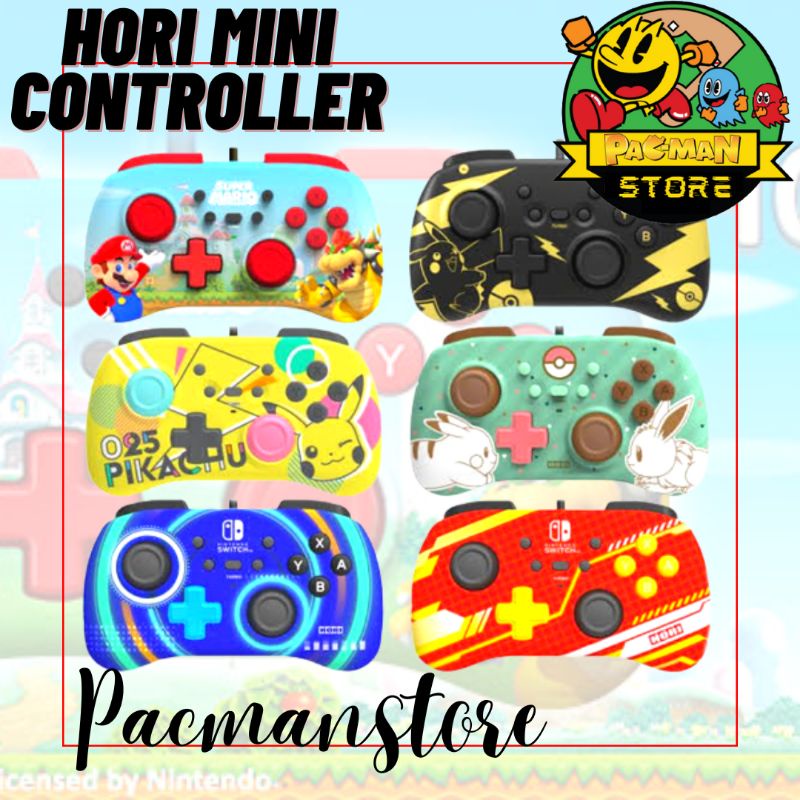 Jual HORI Nintendo Switch Wired Mini Pad Controller Super Mario ...
