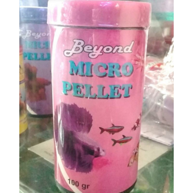 Jual Pelet Ikan Cupang / Micro Pelet Beyond 100gram Sinking | Shopee ...