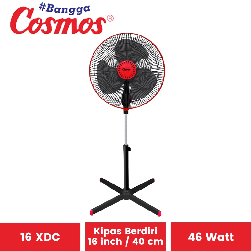 Jual Kipas Berdiri Cosmos 16 XDC Diameter 16 Inch | Stand Fan Standing ...