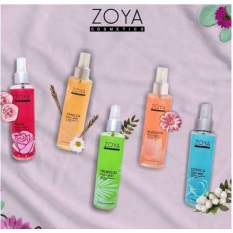 Jual zoya body mist tropical 60ml | Shopee Indonesia