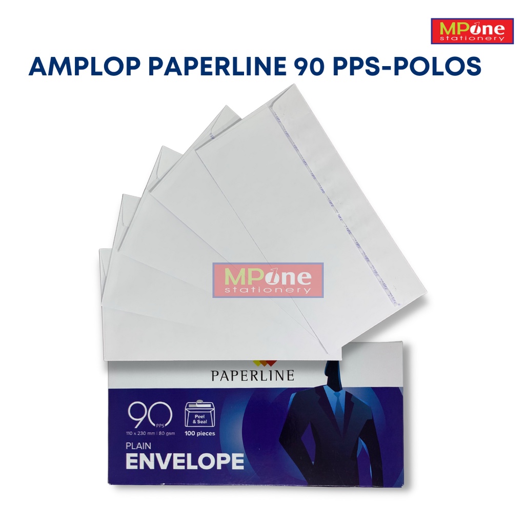 Jual Amplop Paperline 90 PPS Besar / Amplop Putih Polos / Amplop Besar ...