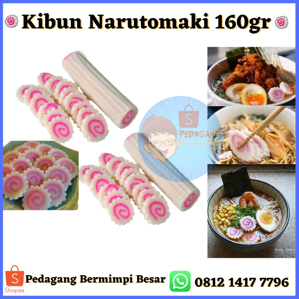 Jual Kibun Narutomaki 160gr | Narutomaki | Boiled Fish Cake | Naruto ...