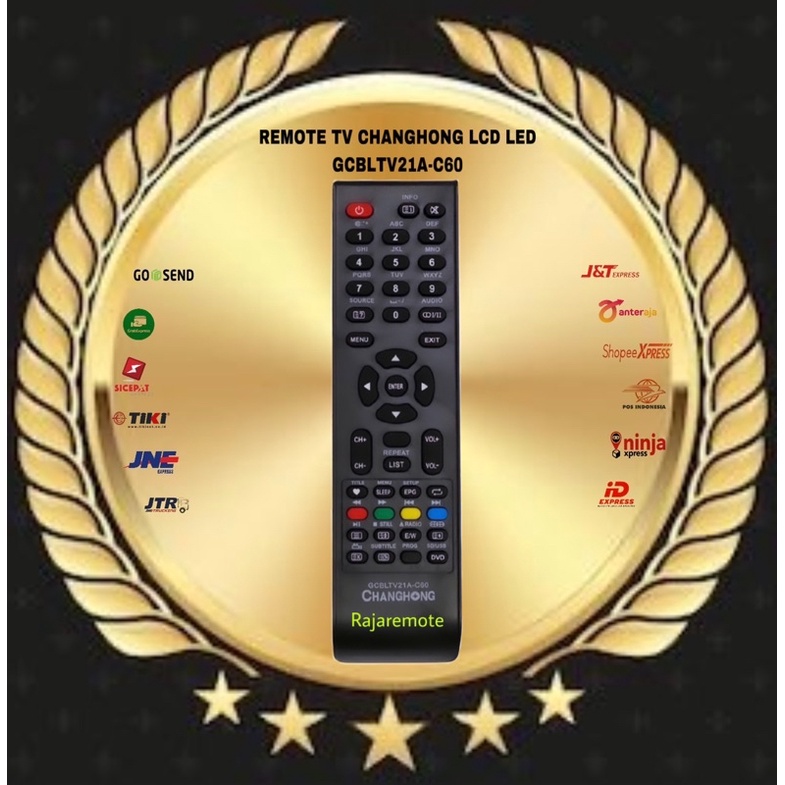 Jual REMOT REMOTE TV CHANGHONG LCD LED GCBLTV21A-C60 | Shopee Indonesia