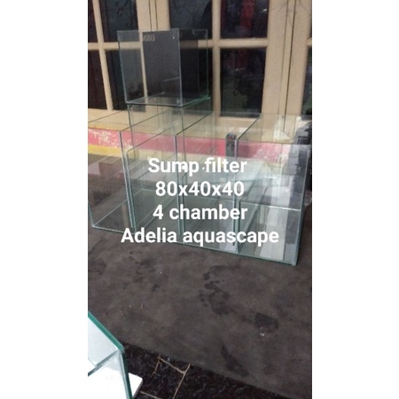 Jual sump filter 80x40x40 - 4 chamber | Shopee Indonesia