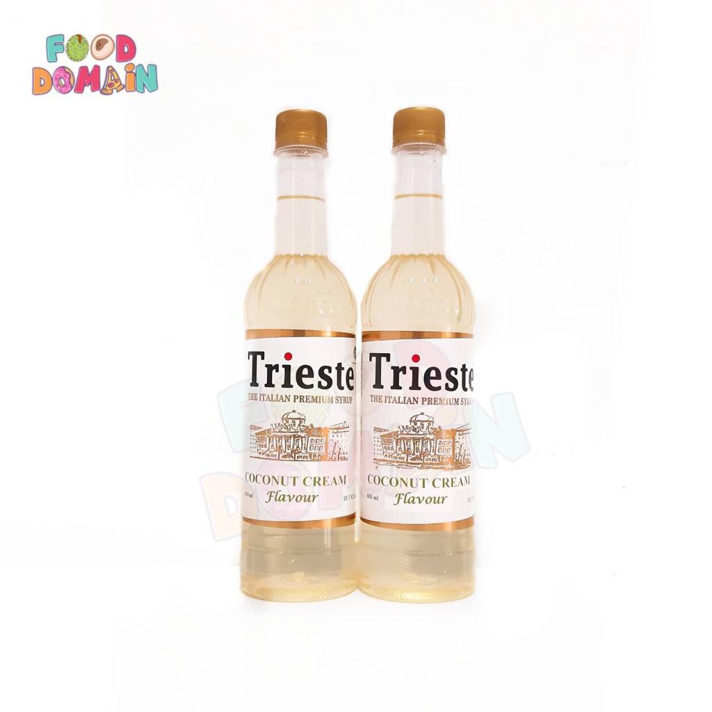 Jual Trieste Syrup Coconut Cream - Sirup Rasa Kelapa Krim - 650ml ...