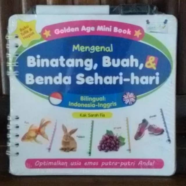 Jual BUKU GOLDEN AGE MINI BOOK - MENGENAL BINATANG BUAH DAN BENDA ...