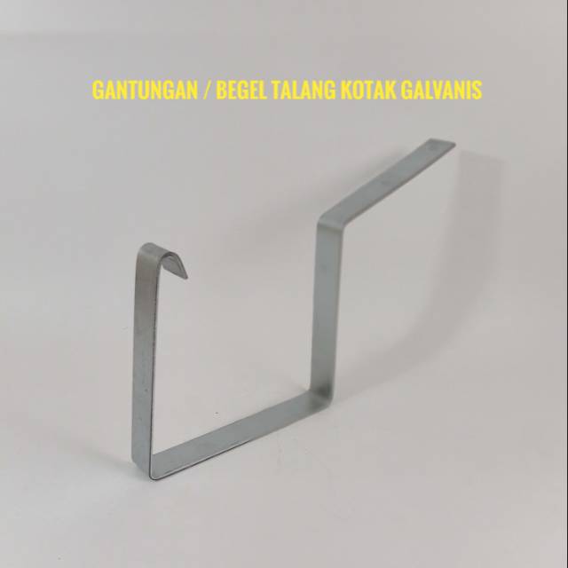 Jual GANTUNGAN / BEGEL TALANG KOTAK 4" GALVANIS TEBAL | Shopee Indonesia