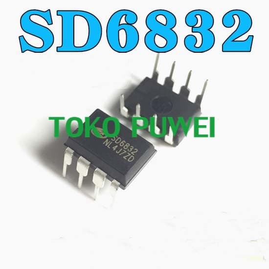 Jual SD6832 SD 6832 AC DC Converter CURRENT MODE BP98 Original Quality ...