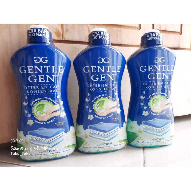 Jual Gentle gen detergent cair 700ml | Shopee Indonesia