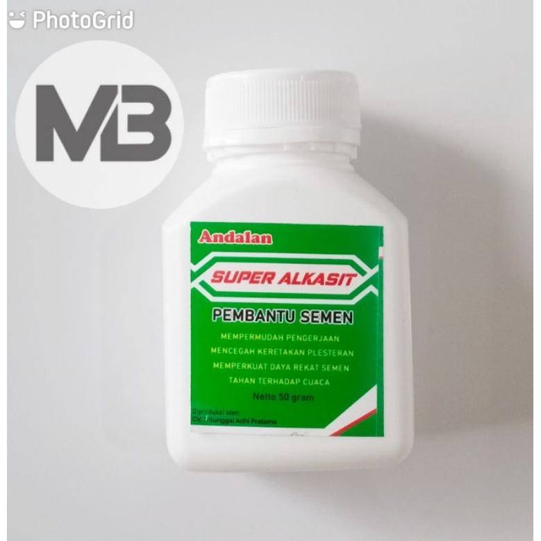 Jual Super Alkasit 50 Gram l Pembantu Semen Alkasit | Shopee Indonesia