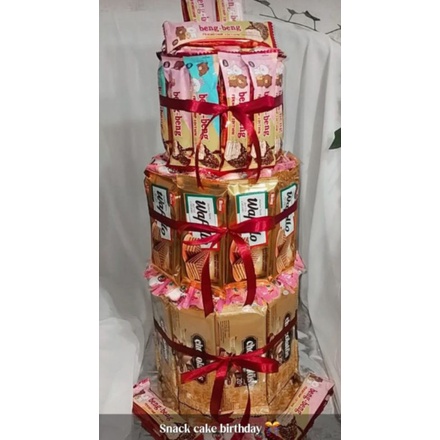 Jual cake snack tower | Shopee Indonesia