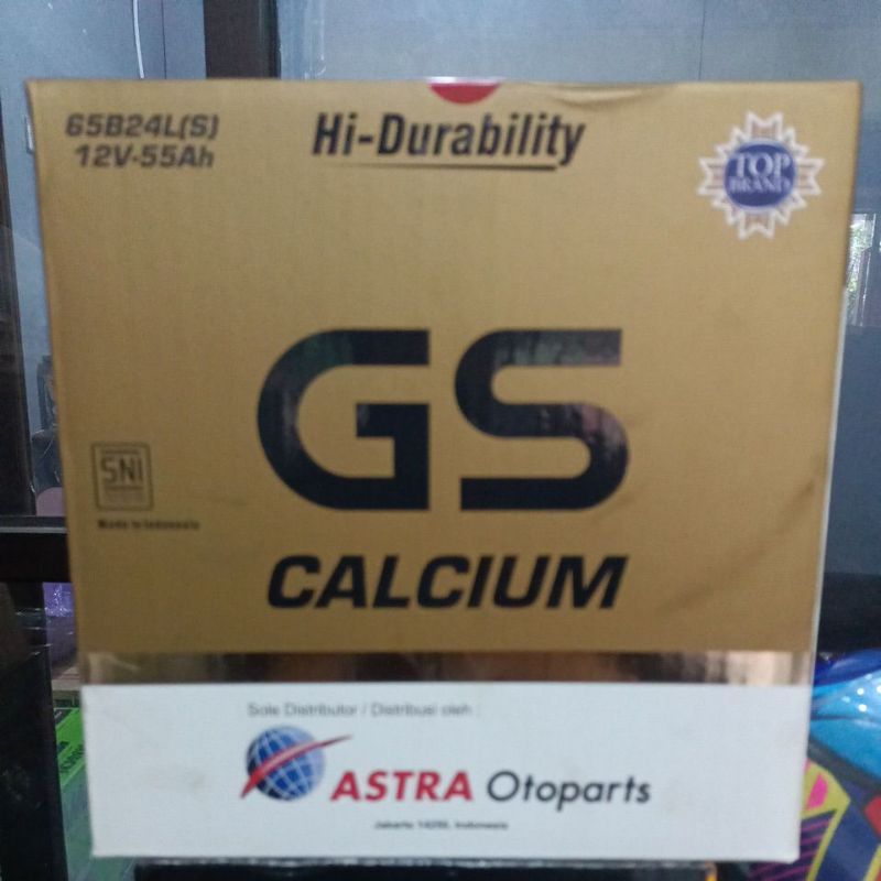 Jual Aki Mobil CRV HRV GS ASTRA CALCIUM ASLI OTOPARTS NS60LS / 65B24LS ...