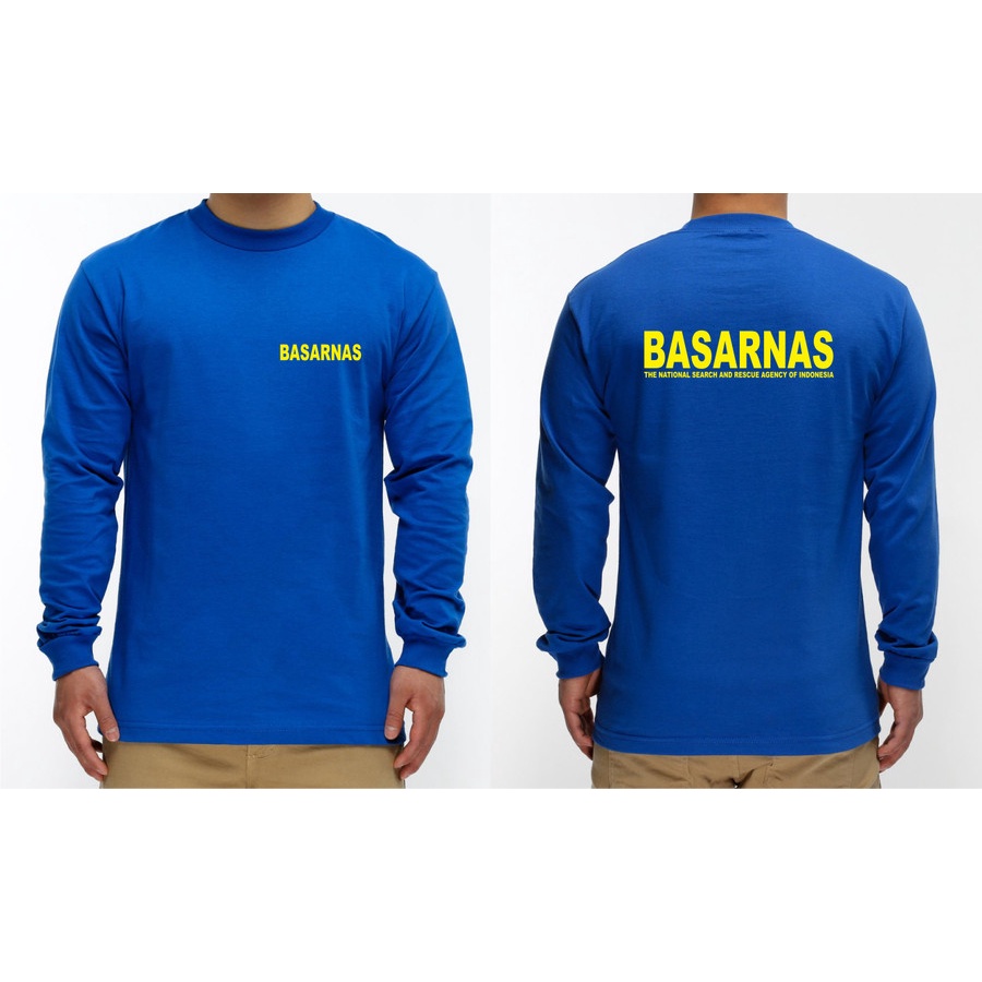Jual kaos basarnas longsleeve / baju basarnas panjang | Shopee Indonesia