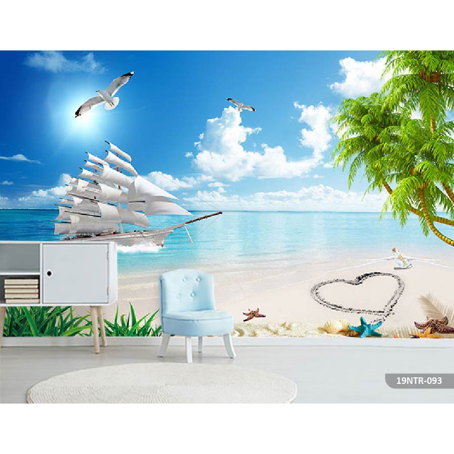 Jual Wallpaper Dinding 3D Custom Murah Berkualitas Gambar Pemandangan ...