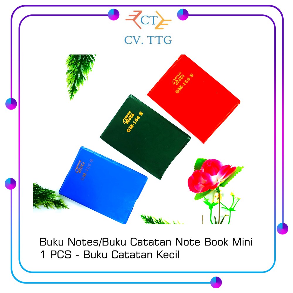 Jual Buku Notes/Buku Catatan Note Book Mini - Buku Catatan Kecil ...
