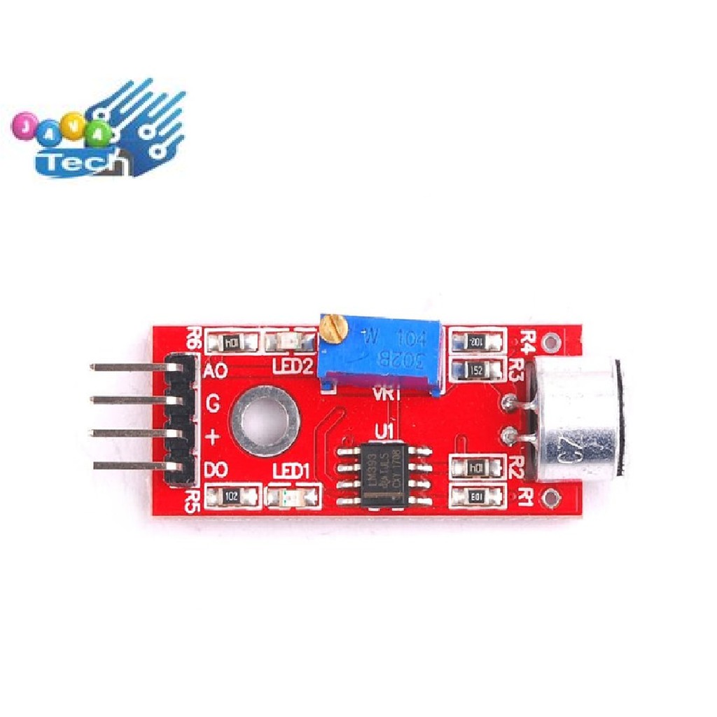 Jual Modul Microphone KY037 LM393 Sensor Suara | Shopee Indonesia