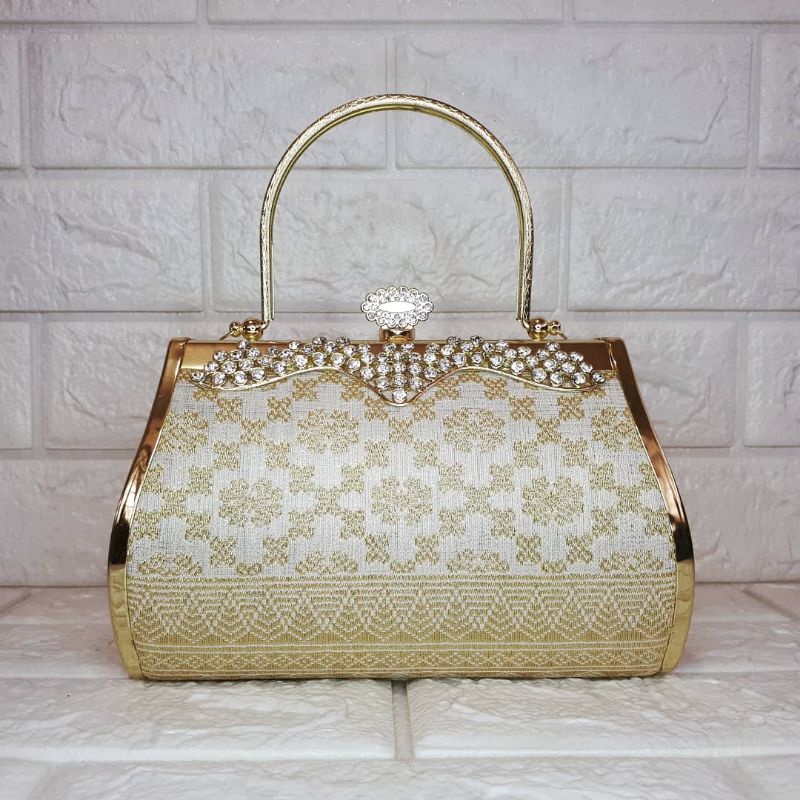 Jual TAS PESTA BERBAHAN TENUN SONGKET PANDAI SIKEK | Shopee Indonesia