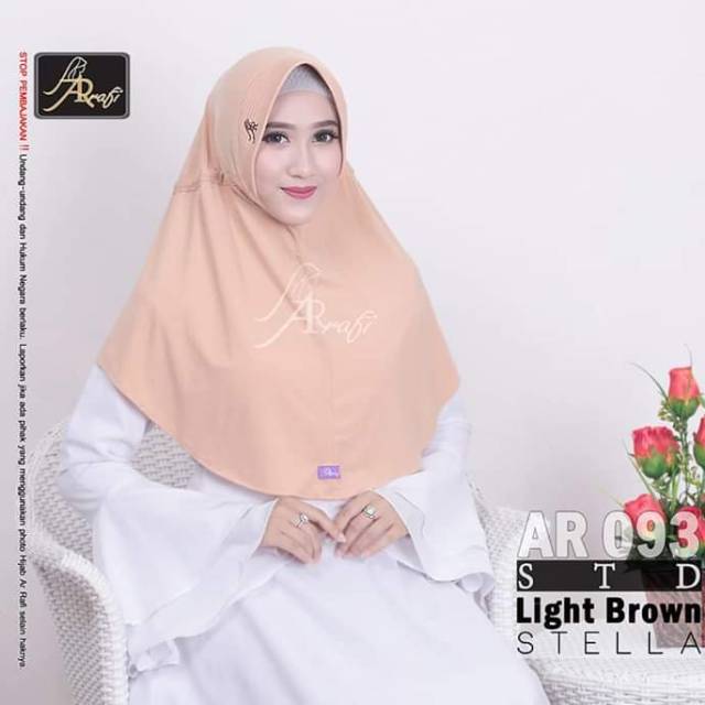 Jual HIJAB AR RAFI 093 STD | Shopee Indonesia