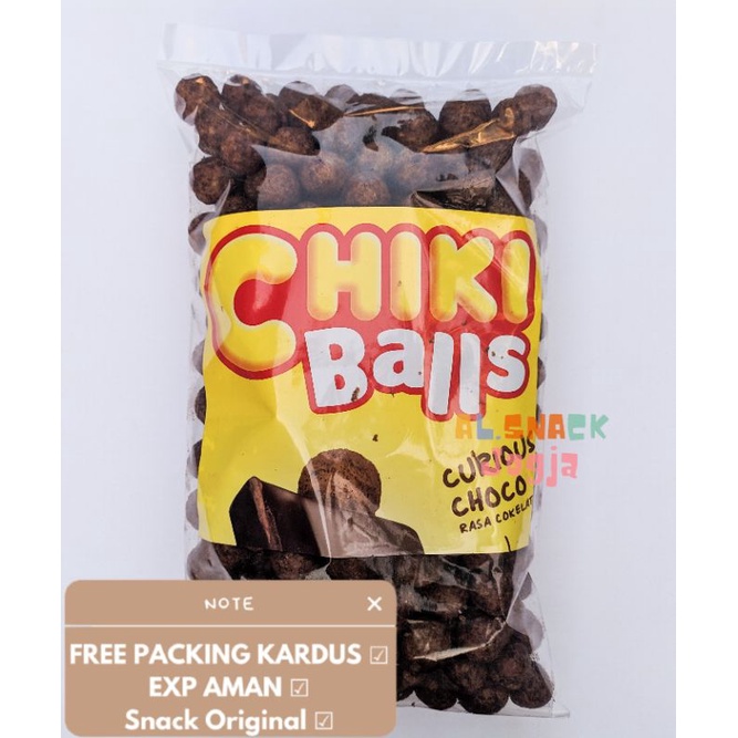 Jual CHIKI BALL COKLAT kemasan 250gr | Shopee Indonesia