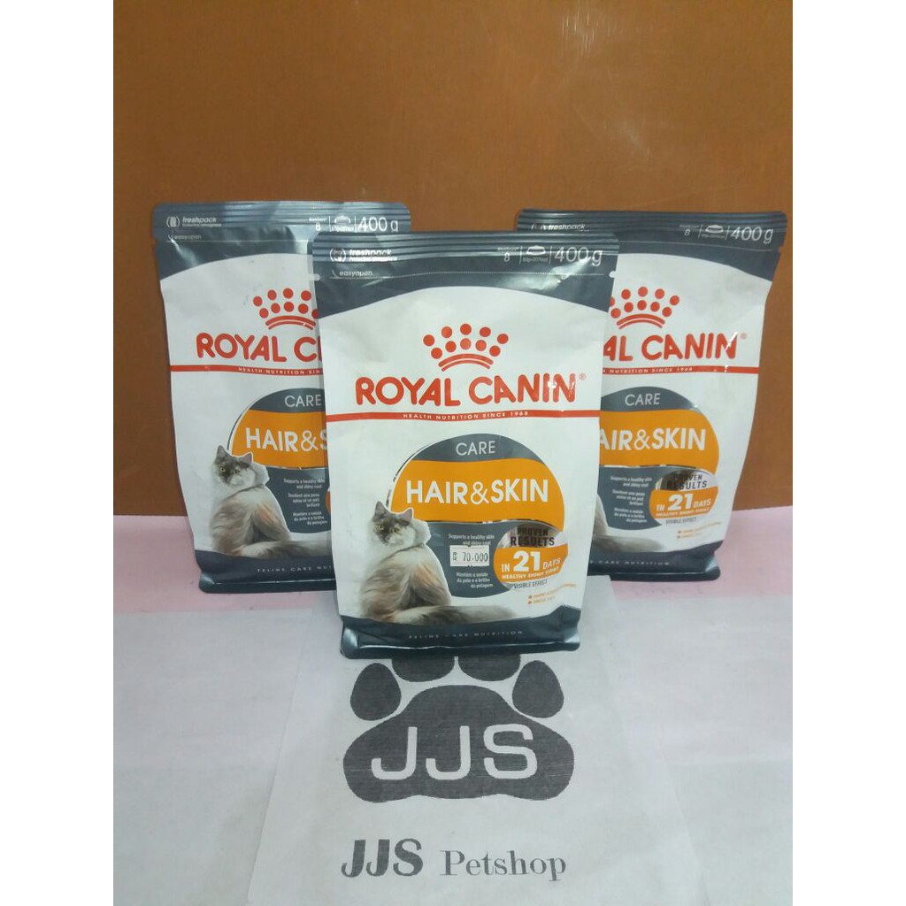 Jual Royal Canin Hair & Skin Care 400gr Makanan Kucing | Shopee Indonesia
