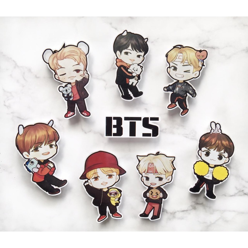 Jual Topper BTS kartun utk HIASAN | Shopee Indonesia