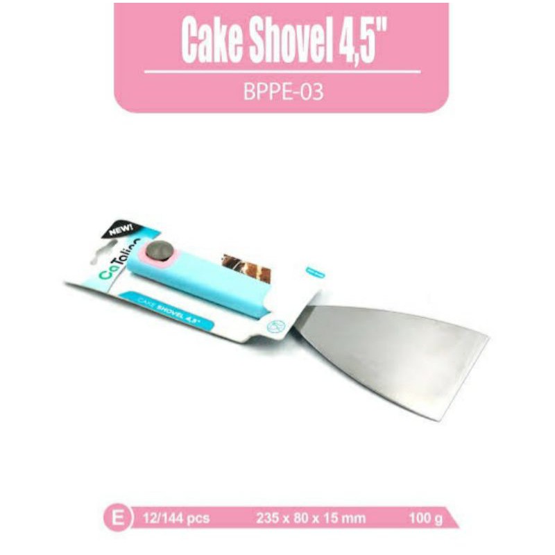 Jual Ca Talina Cake Shovel - sekop kue panjang 4,5cm | Shopee Indonesia