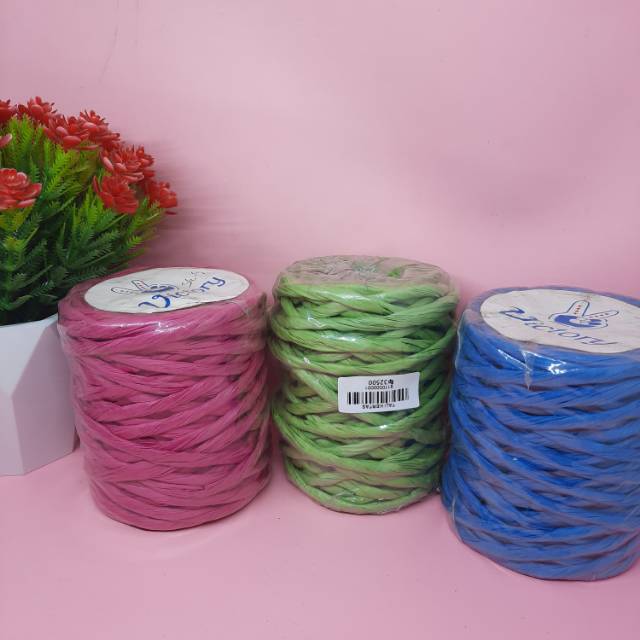 Jual TALI KERTAS /TALI KRAFT / CRAFT / TALI PAPER BAG / TALI WARNA ...