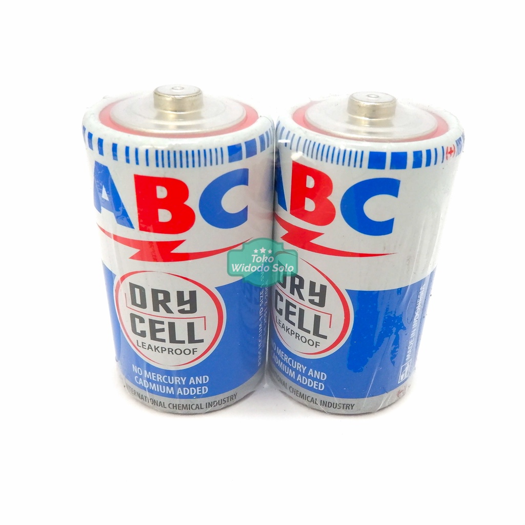 Jual Batu Baterai ABC Besar R20S R20 SD 15 Volt Dry Cell Heavy Duty - 1 ...