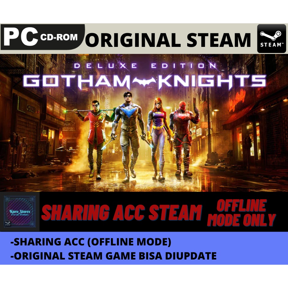 Jual Gotham Knights Deluxe Edition PC Game Sharing Original | Shopee ...