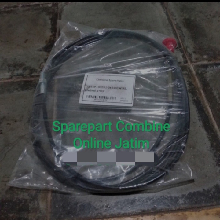 Jual Chock Cable Stop Kabel Engine Stop Kubota DC35 DC60 DC70 5T051 ...