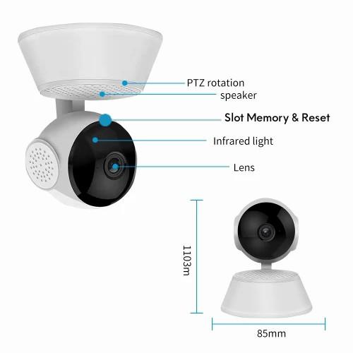 Jual V380 Ip Camera Cctv Wifi Indoor HD 720p Ip Cam Wireless P2P ...