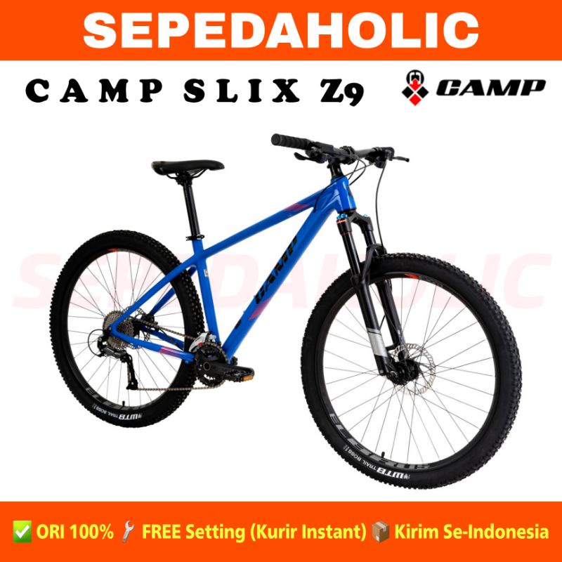 Jual Sepeda Gunung MTB 27.5 Inch ELEMENT CAMP SLIX Z9 Alloy 18 Speed ...