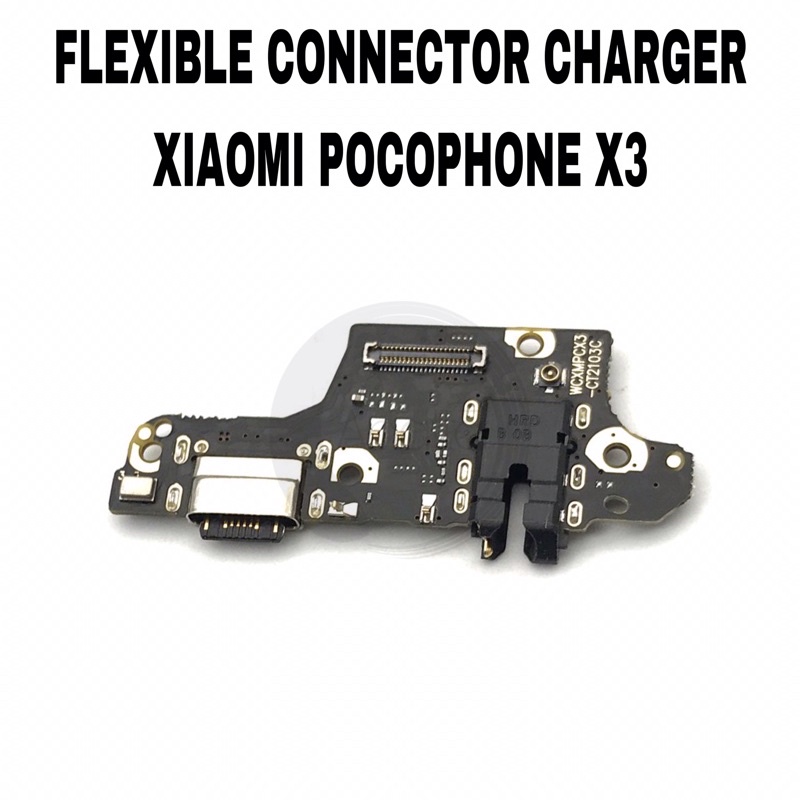 Jual Flexible Konektor Charger Xiaomi Pocophone X3 / Poco X3 NFC - Flex Connector Con Cas ...