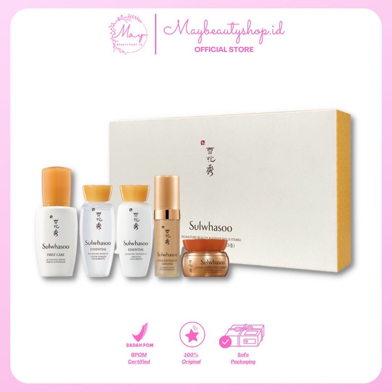 Jual sulwhasoo basic kit 5 items | Shopee Indonesia