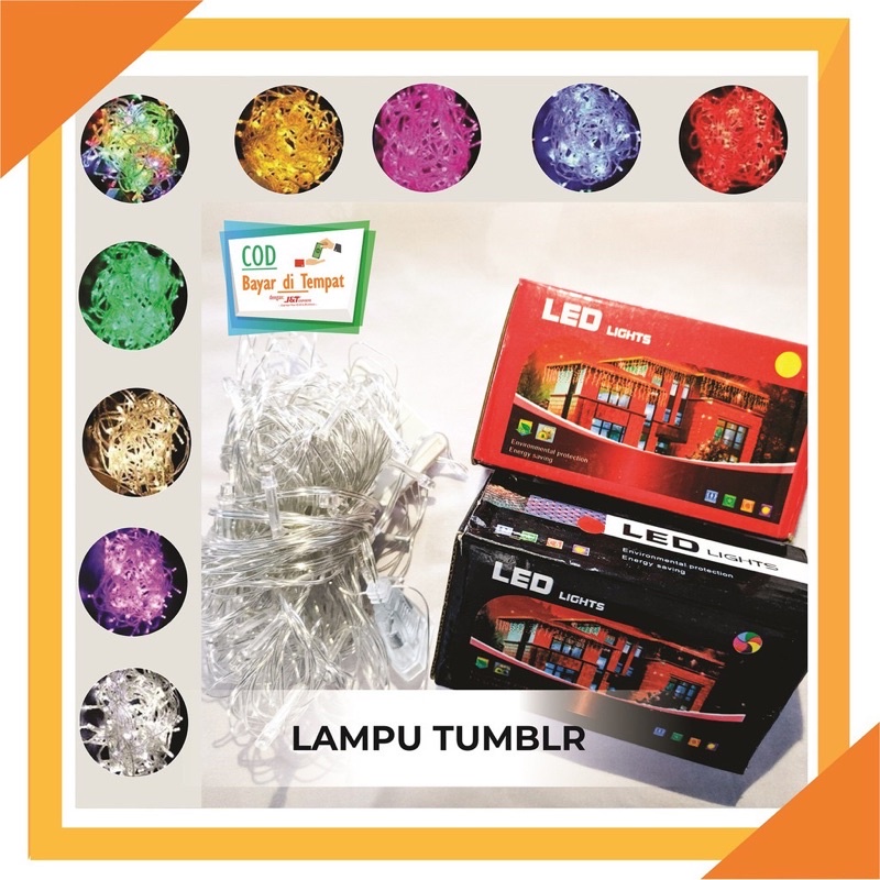 Jual Lampu led tumblr 10M light ( lampu hias led lampu dekorasi murah ...