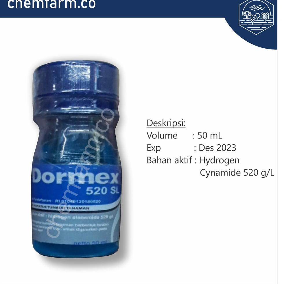 Jual Dormex 520sl hydrogen cyanamide Pemecah Tunas Tanaman ( Apel, Anggrek, Kiwi, Anggur ...