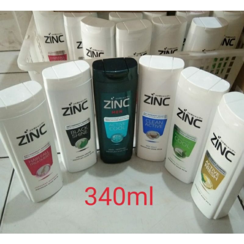 Jual ZINC Shampoo botol 340ml | Shopee Indonesia