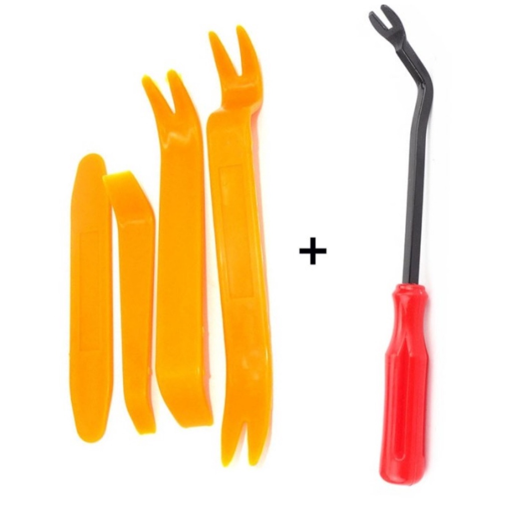 Jual Alat Congkel Buka Obeng Klip Panel Mobil 5 pcs | Shopee Indonesia