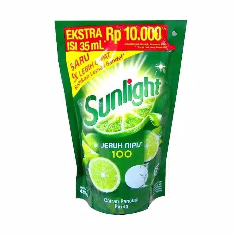 Jual SUNLIGHT cuci piring ISI 435ml | Shopee Indonesia