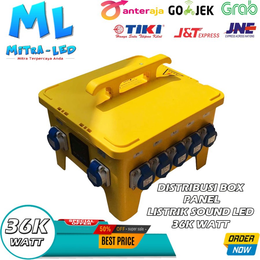 Jual DISTRIBUSI BOX / PANEL LISTRIK SOUND LED 36K WATT | Shopee Indonesia