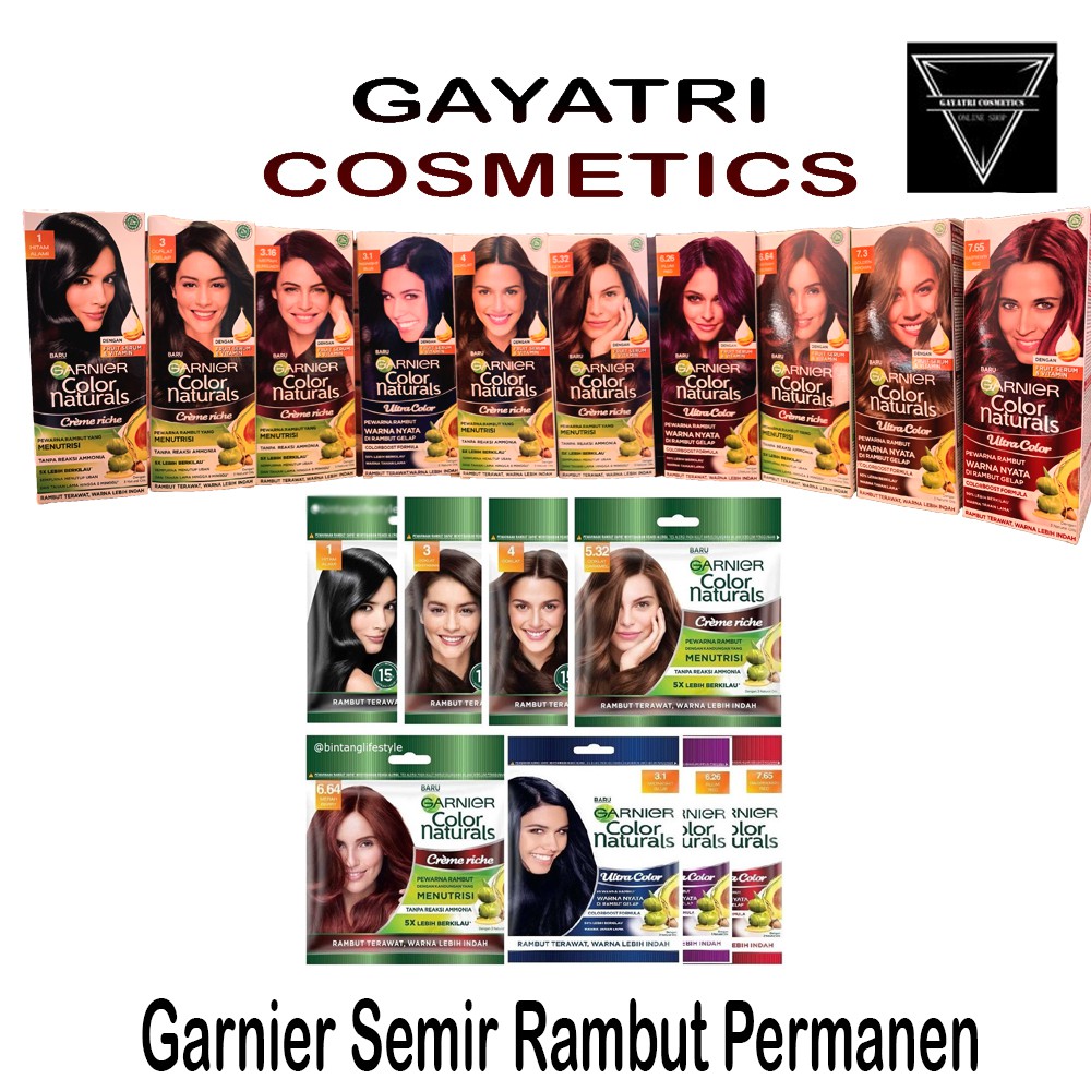 Jual Semir Rambut Garnier Color Natural | Shopee Indonesia