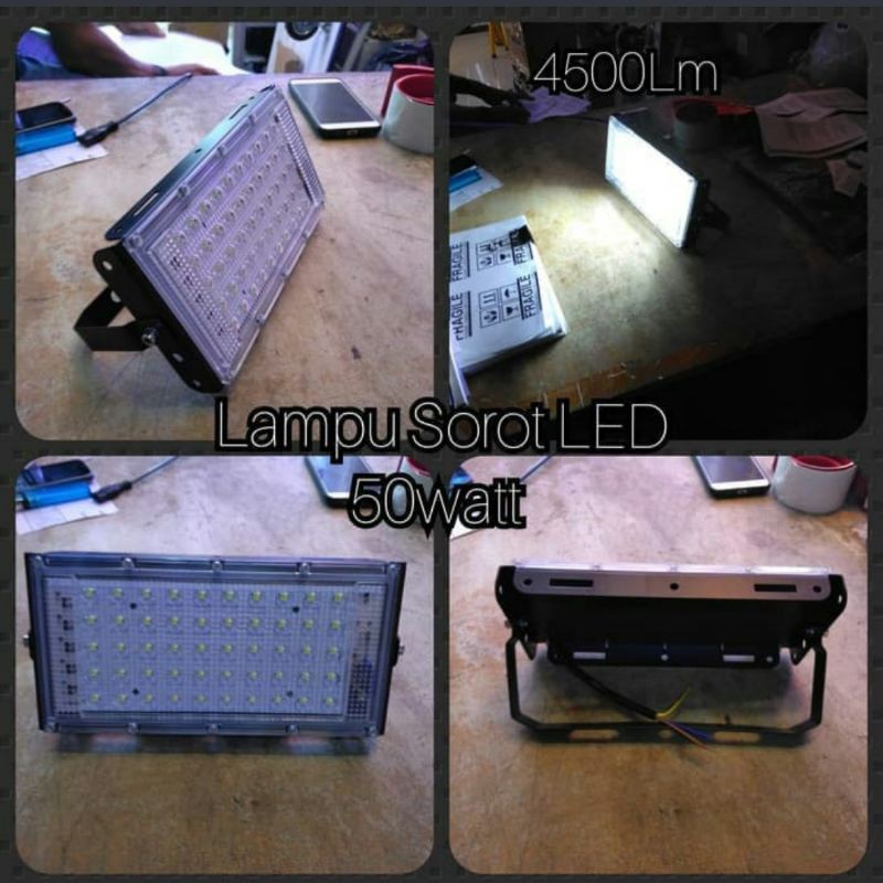 Jual lampu led outdoor 50w 50 w lampu led sorot led floodlight led ...