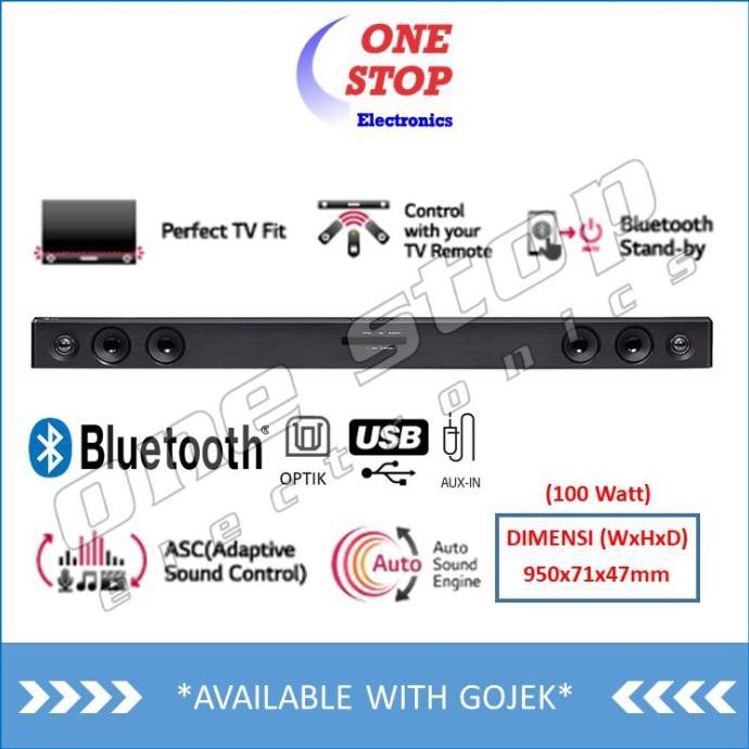 Jual LG SK1D Wireless Bluetooth Soundbar Sound Sync 2.0Ch | Shopee ...