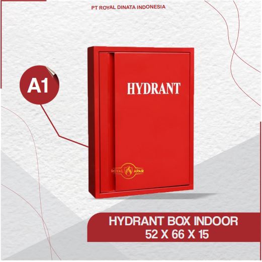 Jual Hydrant Box Indoor 52x66x15 A1 / Boks Hydrant dalam ruangan Tonata ...