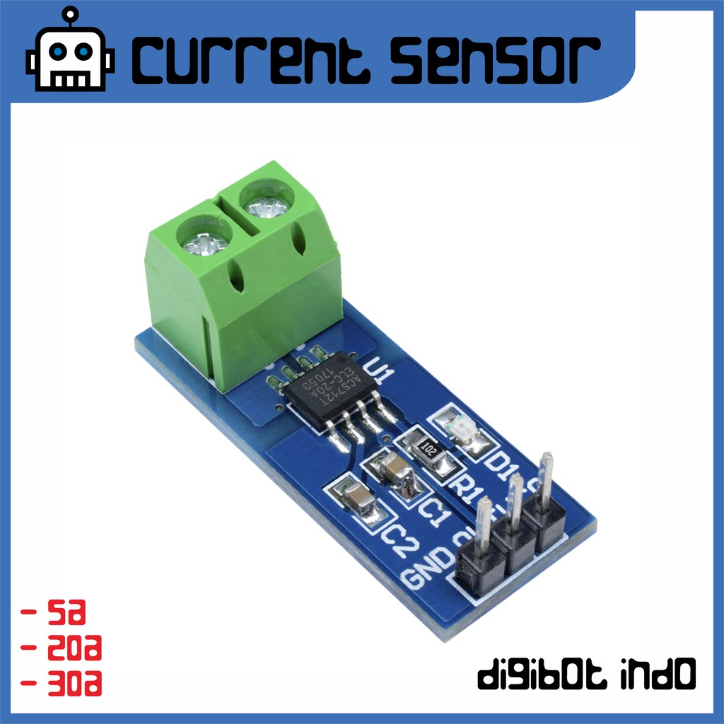 Jual ACS712 Current Sensor | Shopee Indonesia