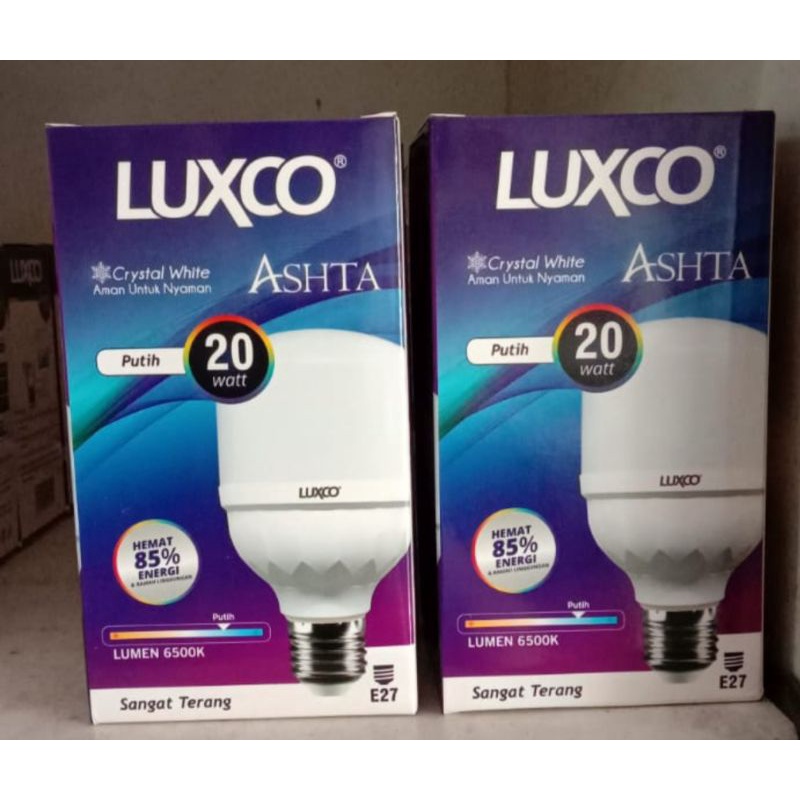 Jual lampu led luxco 3w-20w lampu led henat energi | Shopee Indonesia